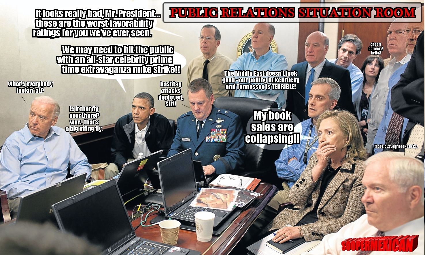 A Mexclusive Peek Inside the ‘Situation Room’ at the White House During ...